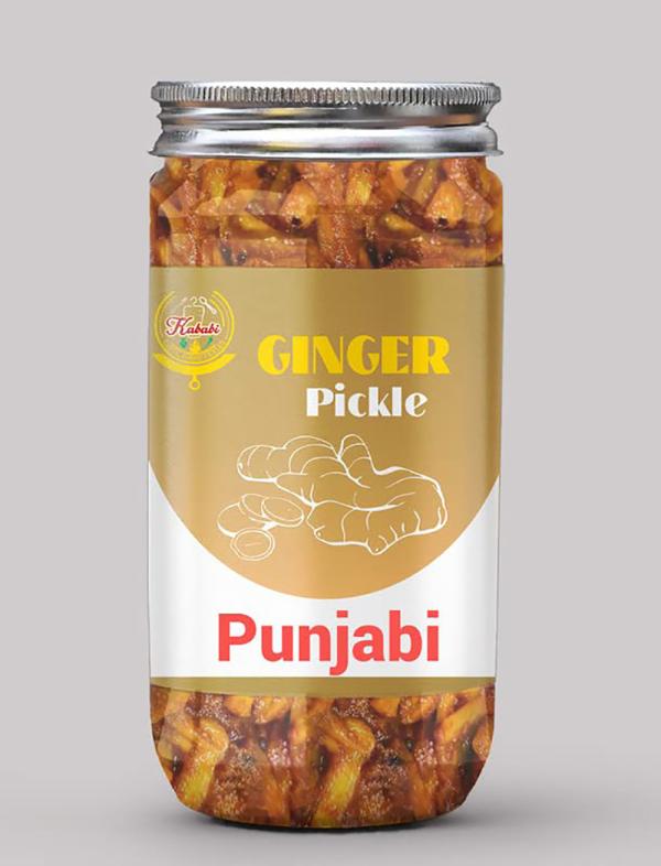 Kababi Punjabi Ginger Pickle Homemade Fresh Ginger or Adrak Ka Aachar ...