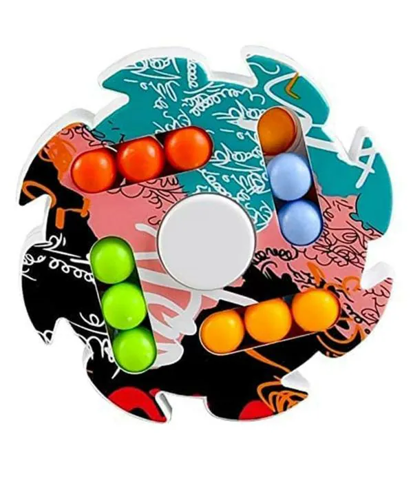 CrackaDeal Rotating Magic Beans Cube Fingertip Fidget Toys for Kids ...