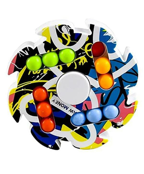 CrackaDeal Rotating Magic Beans Cube Fingertip Fidget Toys for Kids ...
