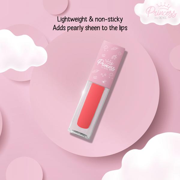 Princess By RENEE Twinkle Lip Gloss Poppy Pink, 1.8ml - JioMart