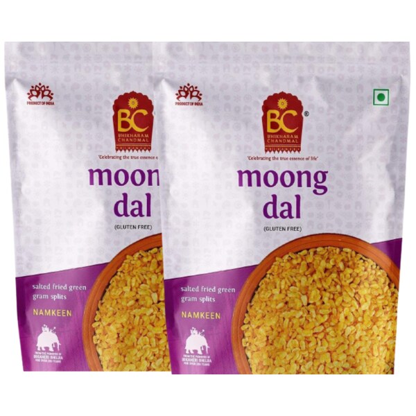 Bhikharam Chandmal - Moong Dal - Namkeen - Indian Snacks - 800 Gm (Pack ...