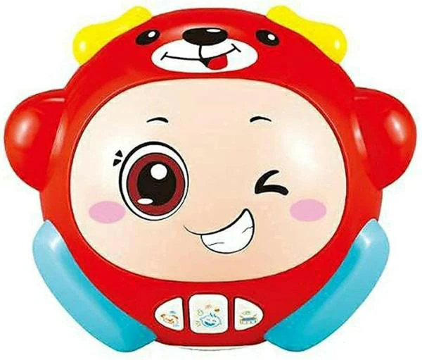 Sanjary Multicolor Plastic Fun Ball Rolling Animal Tumbler Roly Poly ...