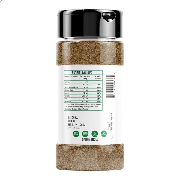 OKRAA Flax Seed Powder | Organic Pure & Natural (Alsi) - 100 GM | Rich ...