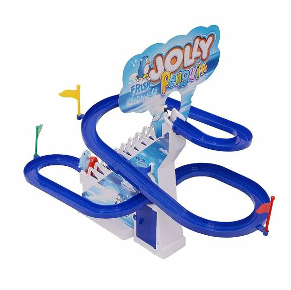 NAVRANGI Jolly Penguin Race Game Track with Music For kids - JioMart