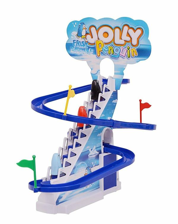 NAVRANGI Jolly Penguin Race Game Track with Music For kids - JioMart
