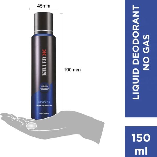 Killer Marine , Wave , Storm , Cyclone & Ocean Liquid Deodorants Spray ...