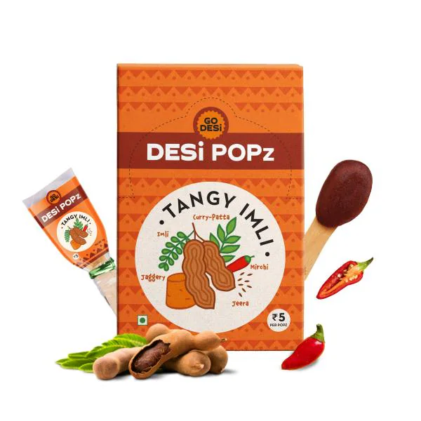 Go Desi Imli Pop, Tangy Imli Candy, Desi Popz, Tamarind and Jaggery ...