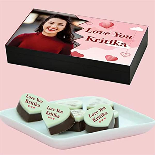 Ayatis Choco Personalised I Love you Chocolate Gift Box Kismis 6 Pieces ...