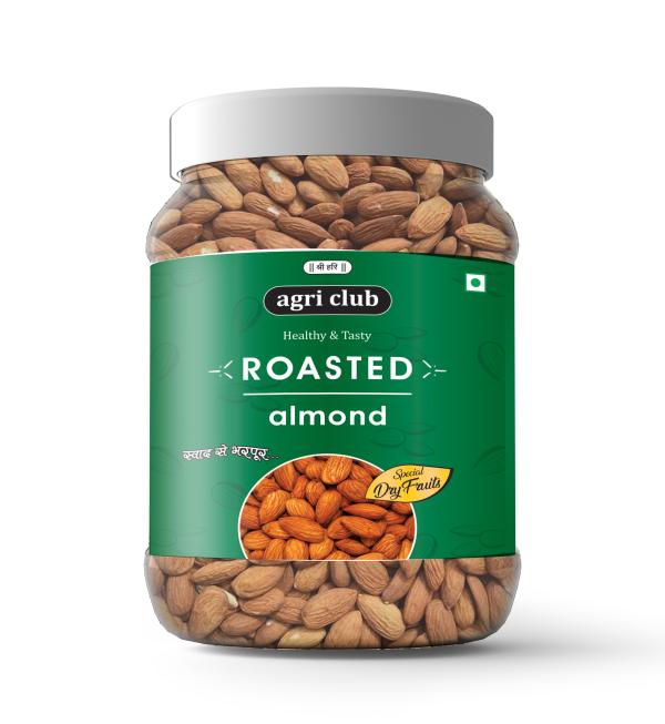 Agri Club Roasted Almond 250gm - Badam - JioMart