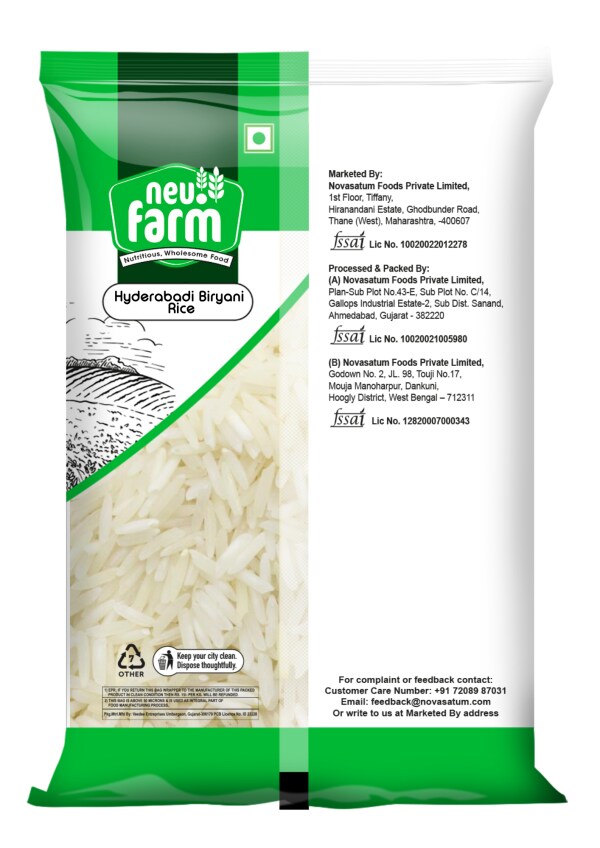 Neu.Farm - Basmati Rice - Hyderabadi Biryani - 2 Years Old Basmati Rice ...
