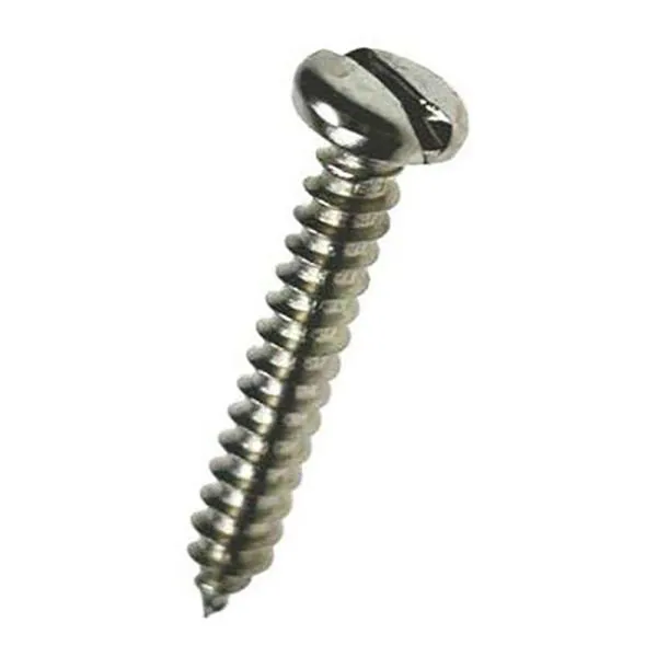 AKS Stainless Steel Pan Slotted Head Self Tapping Screw Size 10X38MM Pack Of 500 Piece - JioMart