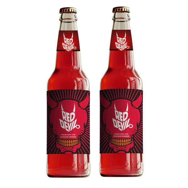 Red Devil Refreshing Cranberry Energy Drink, 330 ml (Pack of 2) - JioMart