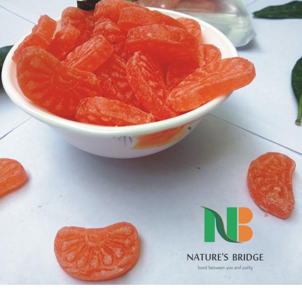 Nature's Bridge Orange Candy I Sweet and Juicy Santra Goli I Narangi ...