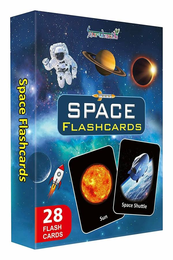 Gurukanth Space Flash Cards for Kids Early Learning - JioMart