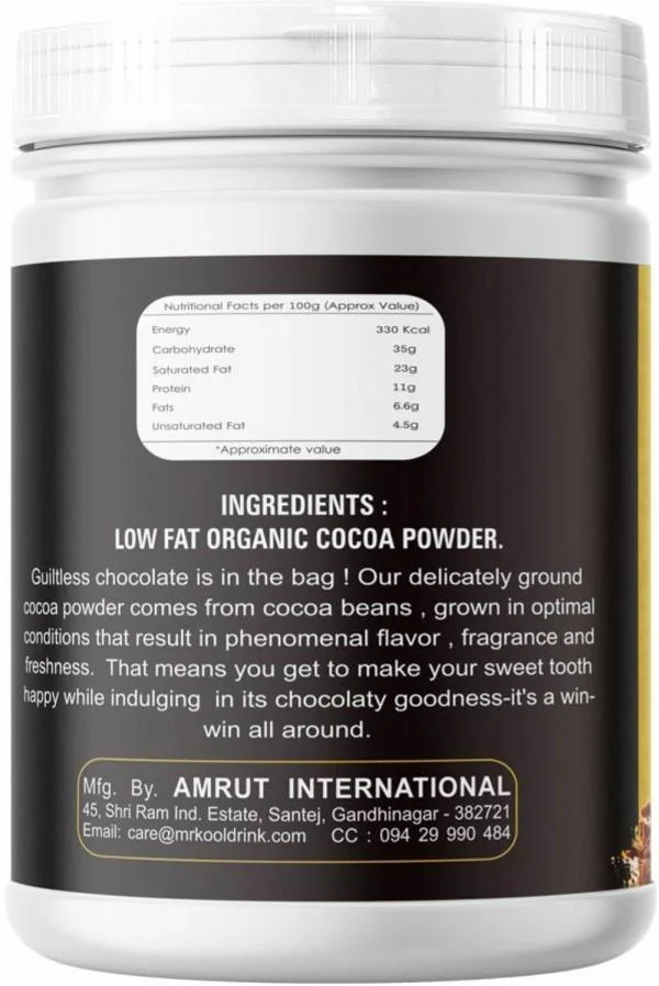 Mr.Kool Premium Cocoa Powder Combo Pack 800g| Cocoa Powder (2 x 400 g) - JioMart