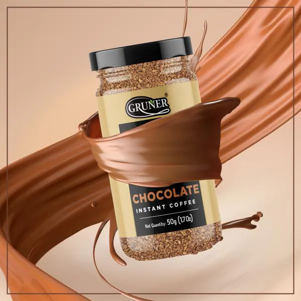 Gruner Chocolate Instant Coffee - 50 grams - JioMart