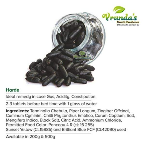 Vrunda's Digestive Harde Vati Hajmola Candy Pachak Goli (For Gas ...