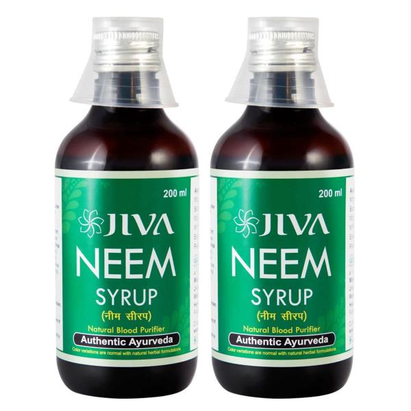 Jiva Neem Syrup 200 ml (Pack of 2) - JioMart