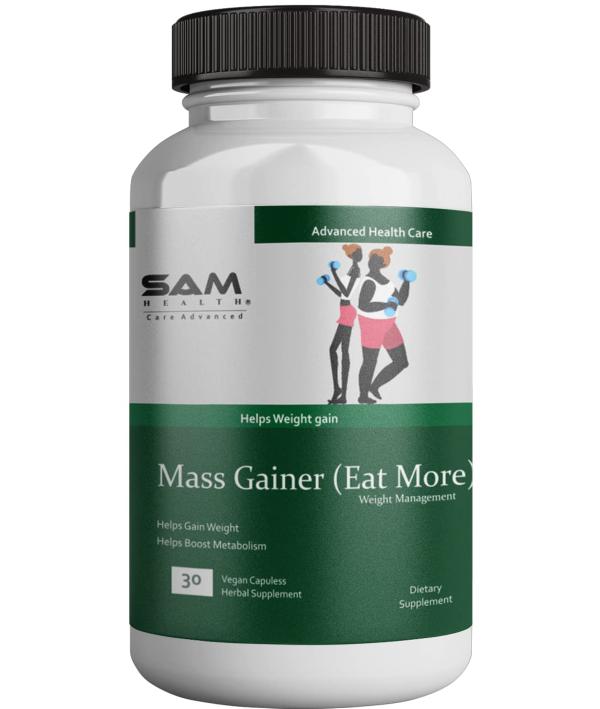 Sam Health Mass Gainer Capsules - 30 Capsules - JioMart