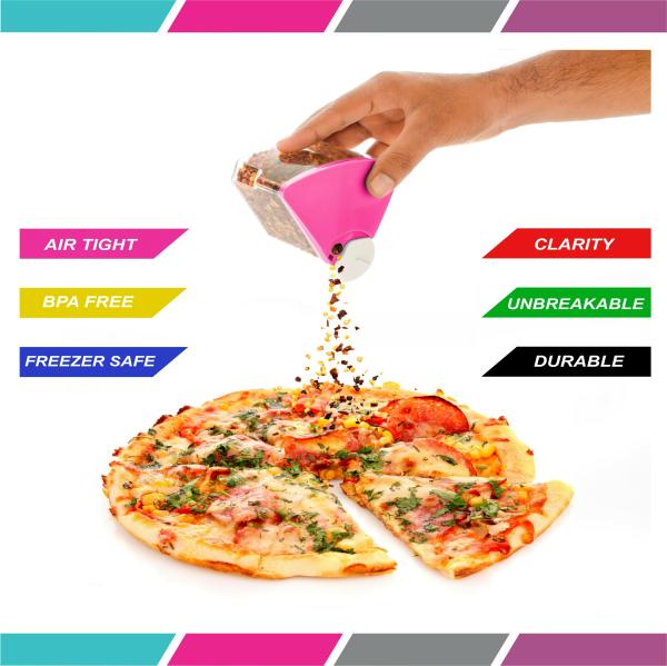 FURIOUS Pink Round Plastic Container Set 300 ml - JioMart