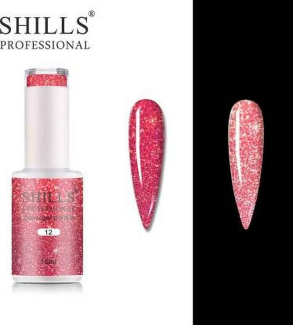 Shills Professional 12 Glow In The Dark Gel Polish 15 ml - JioMart
