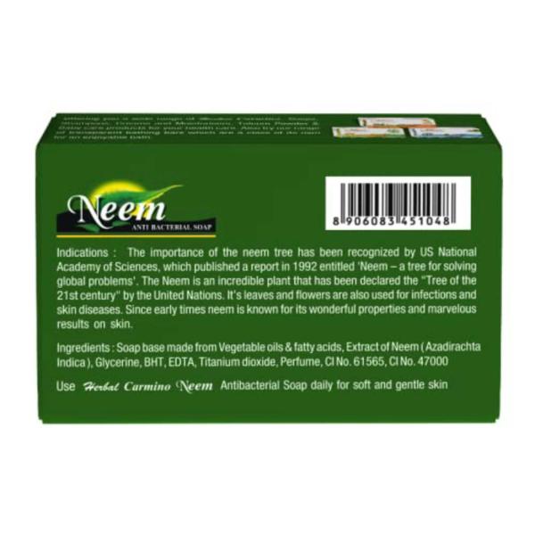 Carmino Neem Bathing Bar For Adult 75 G Pack of 6 - JioMart