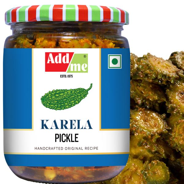 Add Me Home Made Karela Pickle Karele Ka Achar Less Oil 500 gm Bitter ...
