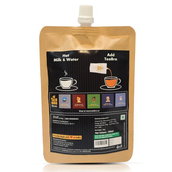 Tea Decoction - Adrak Elaichi Flavour | Pre-Brewed Tea Liquid ...