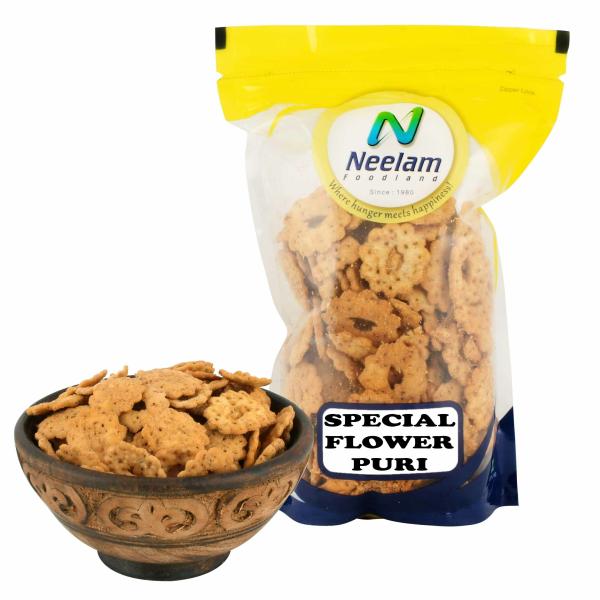 Neelam Foodland Special Flower Puri, 200G - JioMart