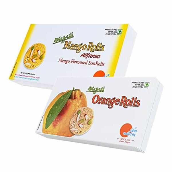 Bhagats Heera Sweets Delicious Son Roll with Almonds and Pistachio ...
