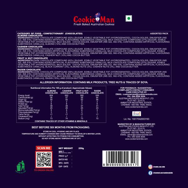 Cookieman Diwali Gift Box - Pataka Chocolate Gift pack 250g - JioMart