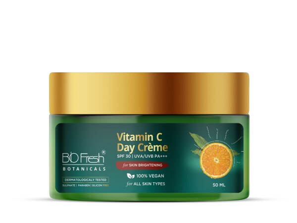 Biofresh Botanicals Vitamin C Day Creme with SPF 30| UVA/UVB PA, for ...