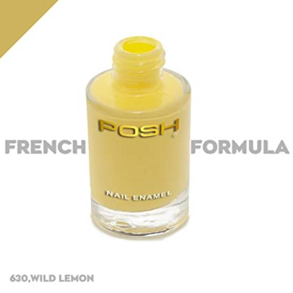 Posh Wild Lemon, Vermelho Peach, Bubble Gum Pink Quick Dry Nail Polish ...