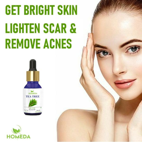 Homeda Tea Tree and Rosemary Essential Oil (15ML each) for Hair Growth ...