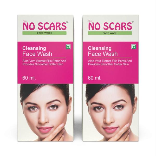 No Scars Face Wash 60 ml x 2 (Pack Of 2) - JioMart