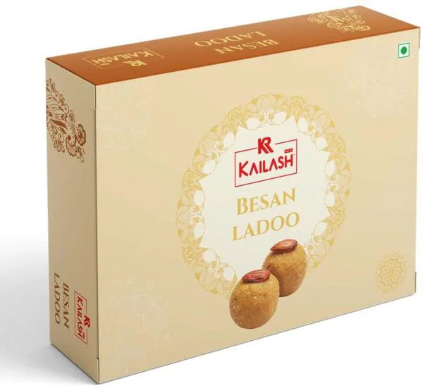 Kailash Besan Ladoo Box 500 g - JioMart