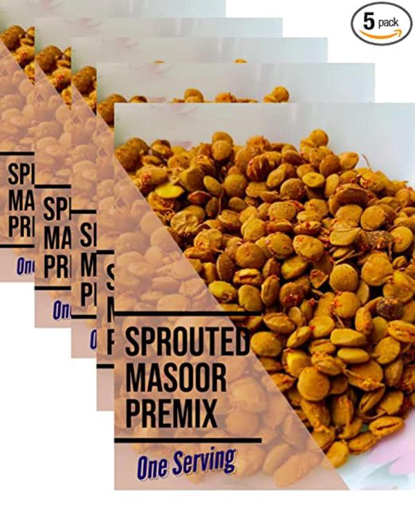 DryOfeast Sprouted Masoor Premix With Masala Flavour - 50 gm Each (Pack ...