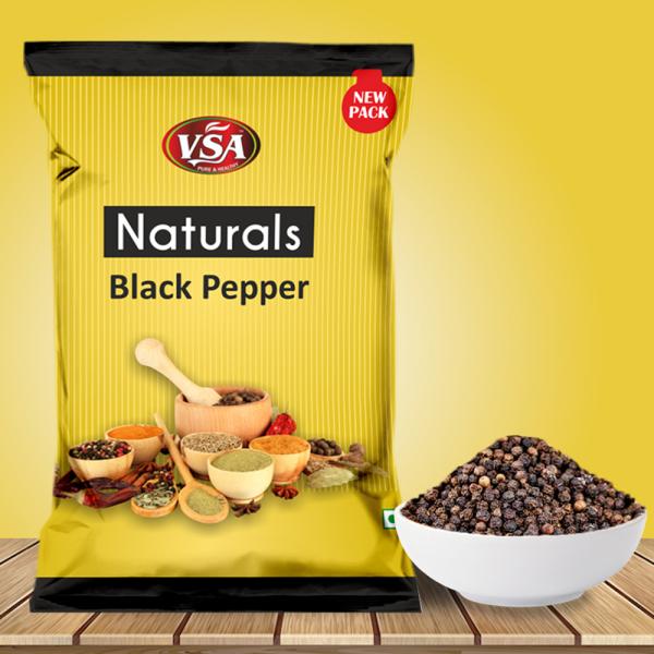 VSA NATURALS Premium Black Pepper Whole (Kali Mirch) Golki 500gm - JioMart