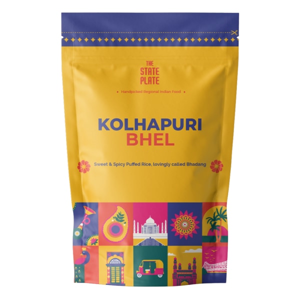 The State Plate Kolhapuri Bhel| Bhadang| Murmure| Puffed Rice| Namkeen ...