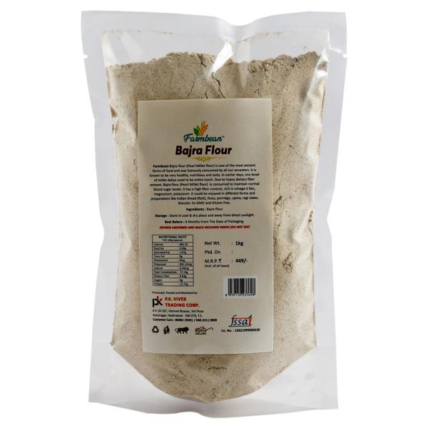 Farmbean Millets Flour Combo 3Kg( Pack of 3)|White Jowar Flour,Yellow ...