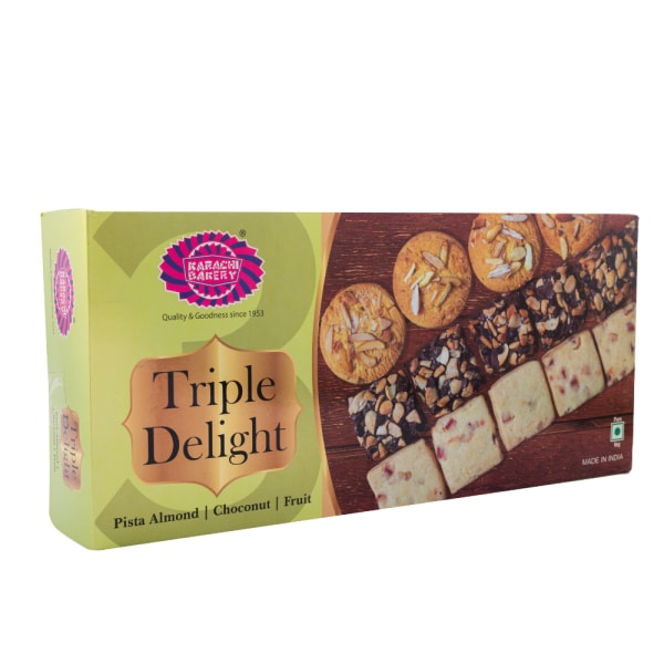 Karachi Bakery Triple Delight Pista Almond, Choconuts and Fruit ...