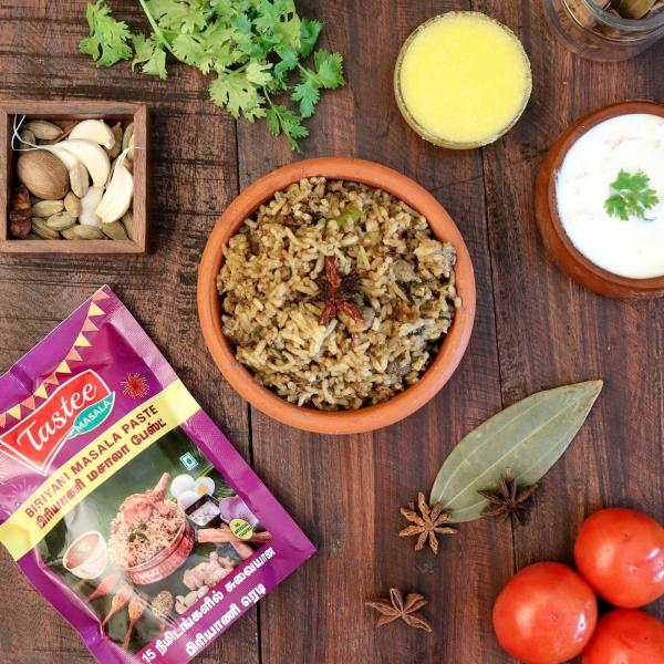 Tastee Masala Dindigul Biryani Masala Paste, Ready to Cook, South ...