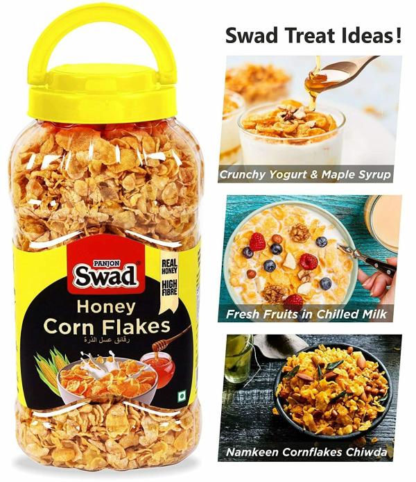 Swad Breakfast Cereal Honey Corn Flakes & Choco Vanilla Flakes ...