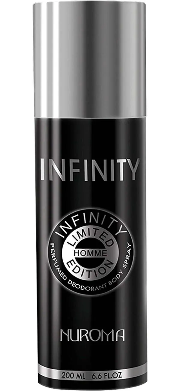 Nuroma Deodorant Body Spray for Men, 200ml - Infinity Pour Homme - JioMart
