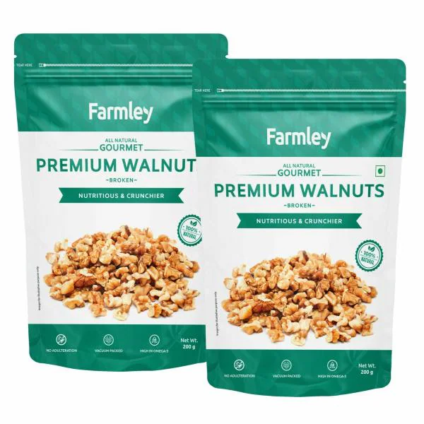 Farmley Selecta Light Broken Walnut Pack of 2each 200g - JioMart