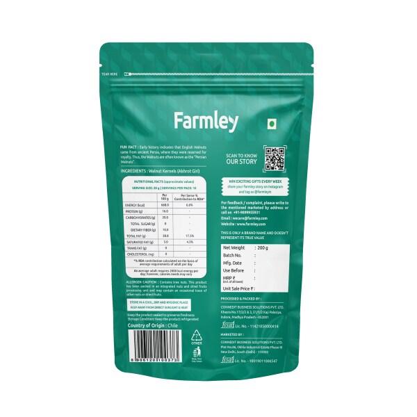 Farmley Selecta Light Broken Walnut Pack of 2each 200g - JioMart