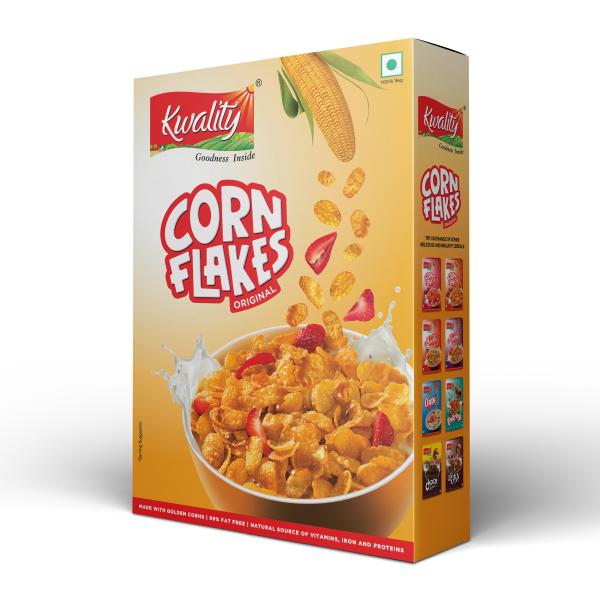 Kwality Corn Flakes 375g Box - JioMart