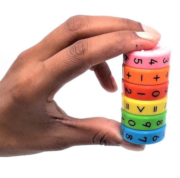 Neo Rising Solutions Math Cylinder Educational Magnetic Activity Puzzle ...