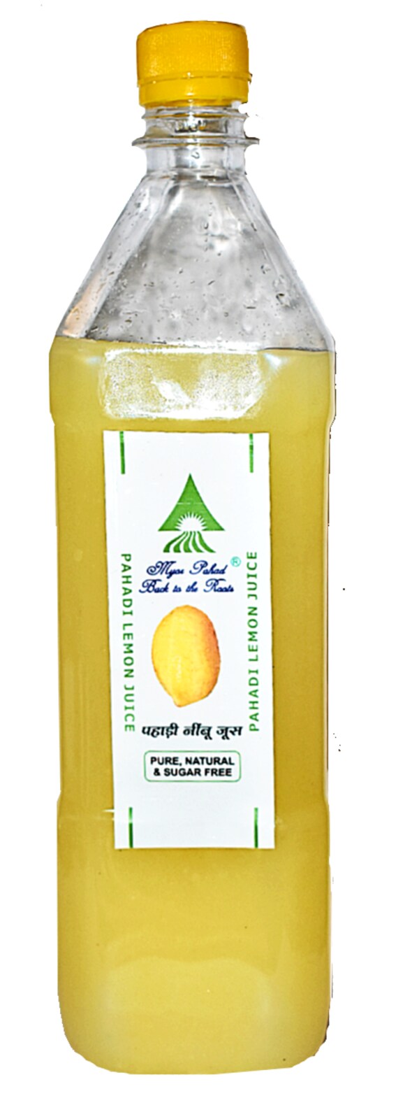 Myor Pahad's Pahadi Lemon Cordial ( Nimbu ) 900 ml Pet Jar Bottle 100% ...