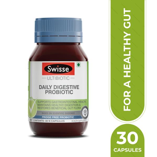 Swisse Probiotic Supplement 30 Capsules - JioMart